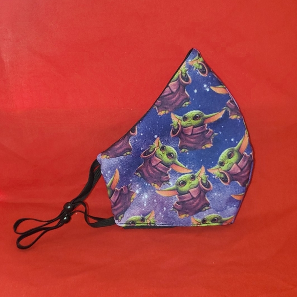 Hand Crafted | Other | Baby Yoda Face Mask | Poshmark